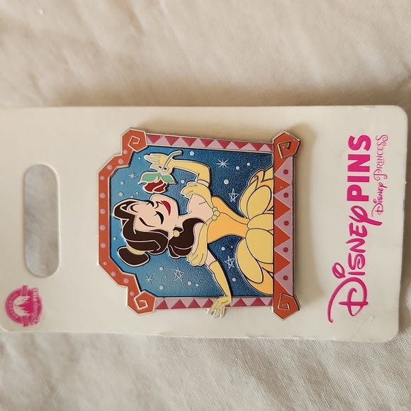 Disney | Accessories | Disney Belle Pin | Poshmark